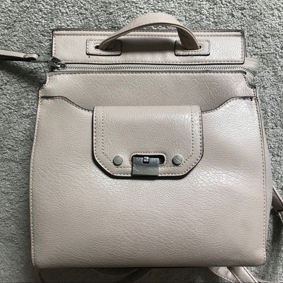 Sole Society | Bags | Sole Society Kaii Backpack Faux Leather Stone ...